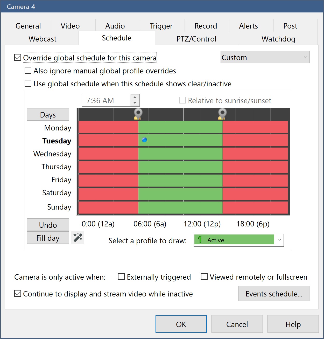 How can I get BI to send a HTTP command at sunrise and sunset | IP Cam Talk